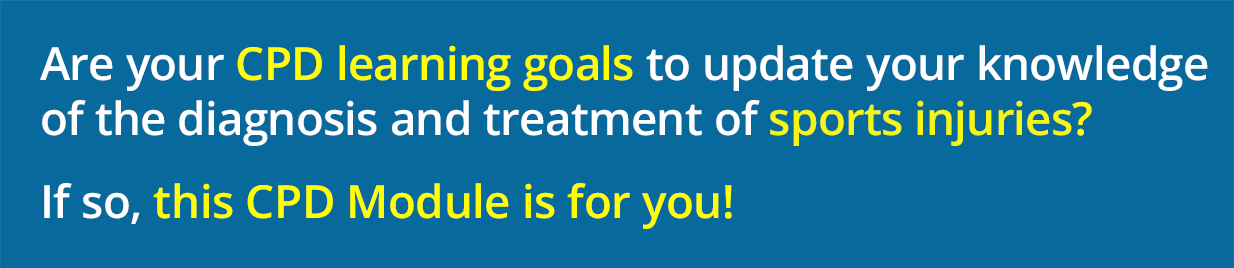 CPDO - Continuing Professional Development Online™: CPD Bundle - Sports Injuries - Clinical ...