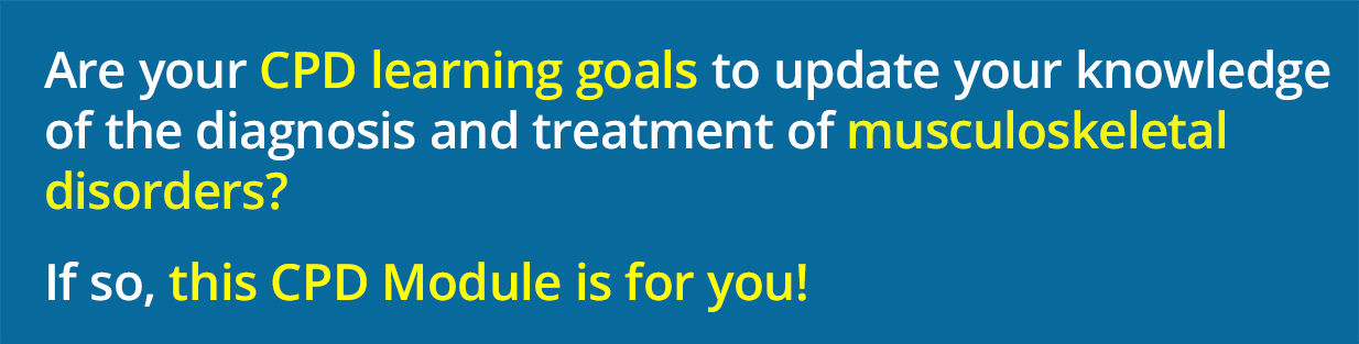 CPDO - Continuing Professional Development Online™: CPD Bundle - Musculoskeletal Pain - Clinical ...